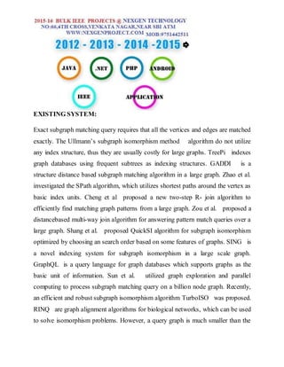 Subgraph matching with set similarity in a | DOCX