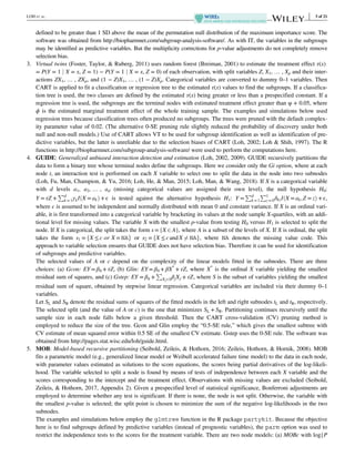 Subgroup identification for precision medicine. a comparative review of 13 methods | PDF