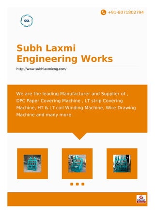 Subh laxmi-engineering-works | PDF