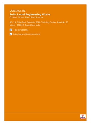 Subh laxmi-engineering-works | PDF
