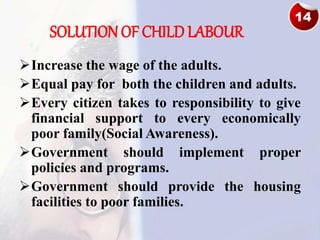 child labour | PPTX