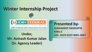 PPT on IDBI Federal Life Insurance Co. Ltd. | PPTX