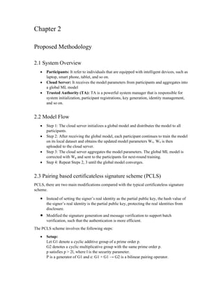anonymous and efficient authentication scheme for privacy-preserving distributed learning | PDF