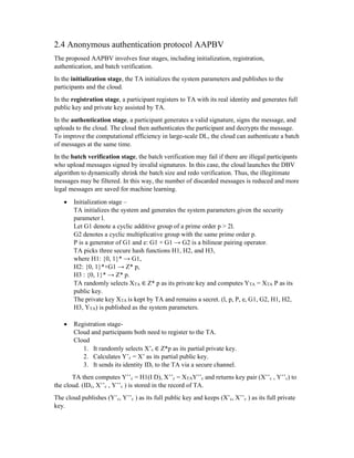 anonymous and efficient authentication scheme for privacy-preserving distributed learning | PDF