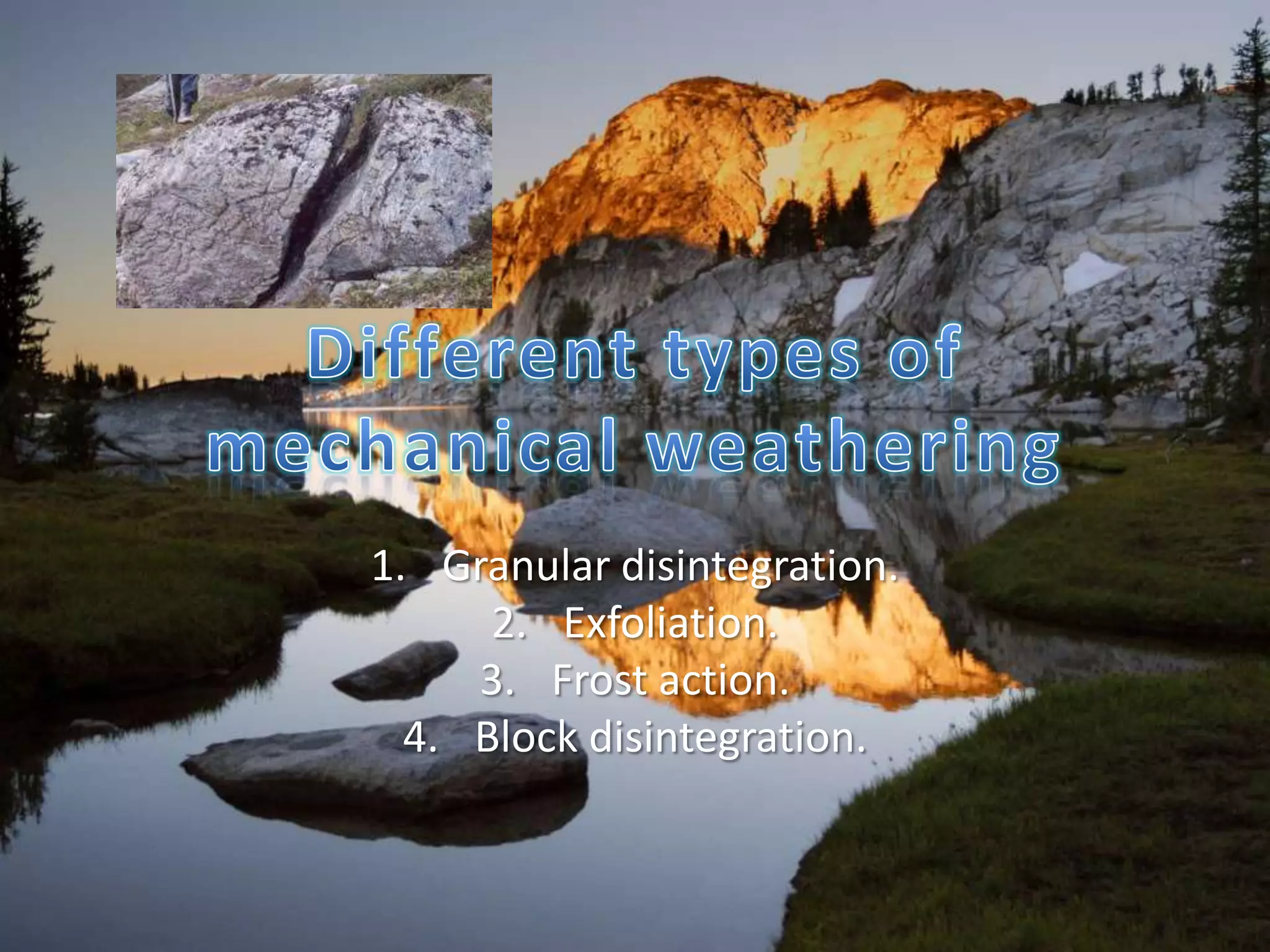 weathering - meaning and effects | PPTX