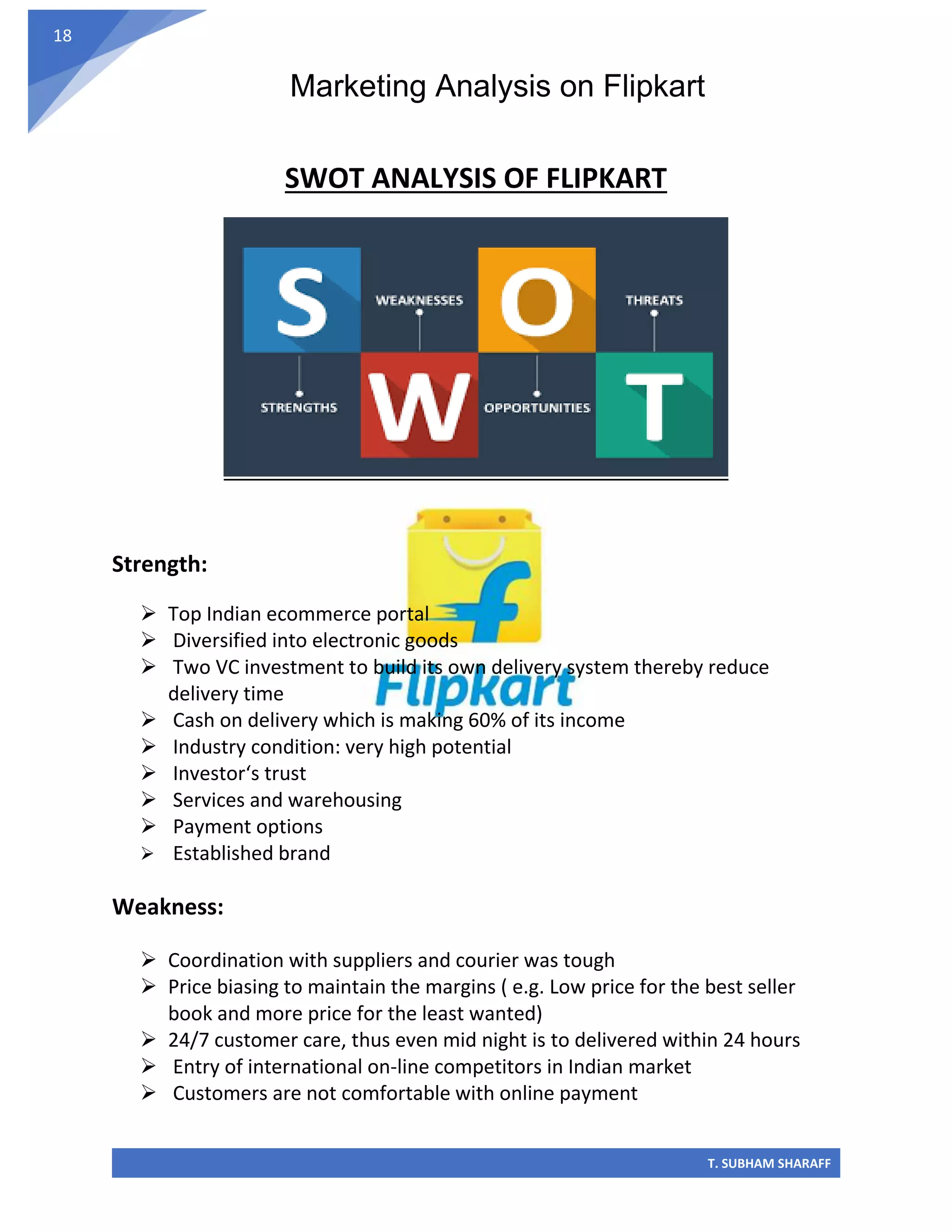 Marketing Analysis Fipkart | PDF