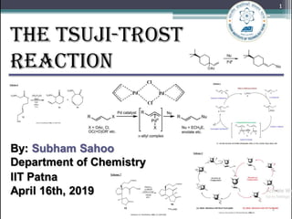 Tsuji-Trost reacton | PPTX