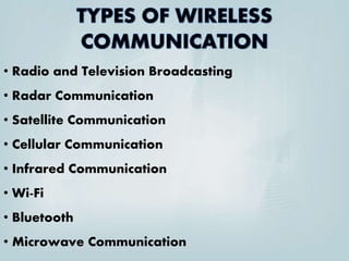 wireless communication system | PPTX