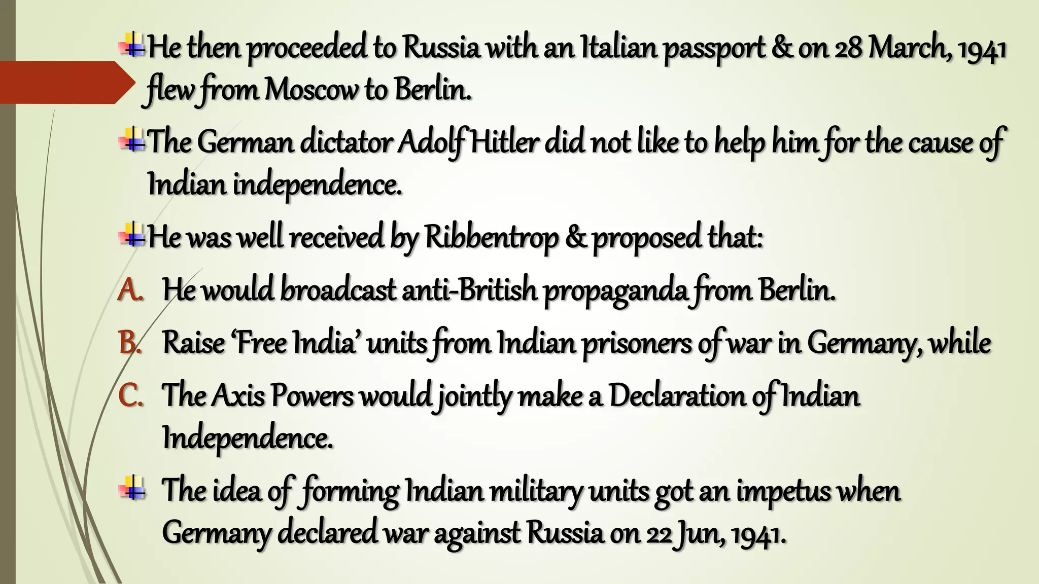 Subhash Chandra Bose | PPTX