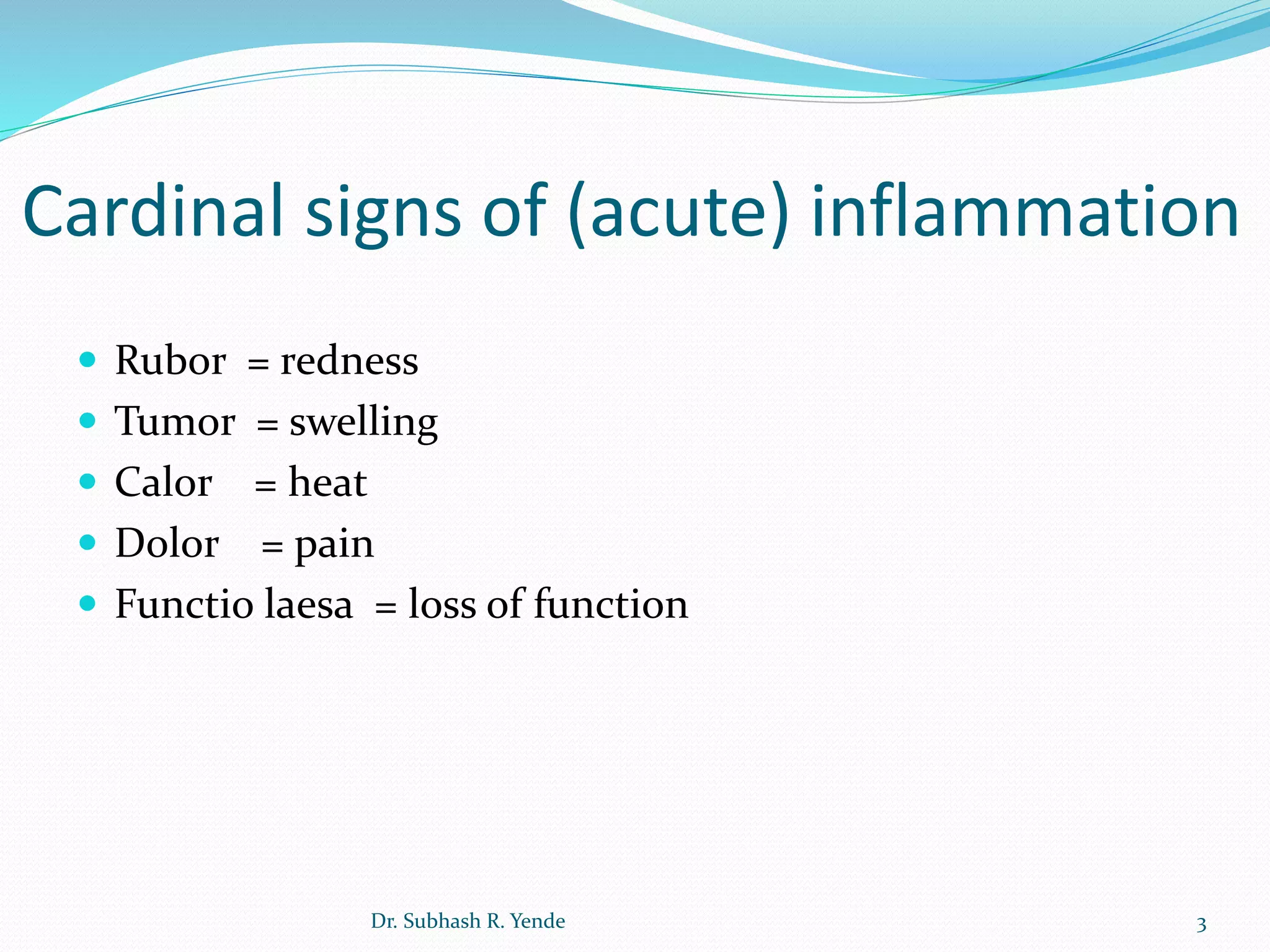 Mechanism of inflammation | PPT