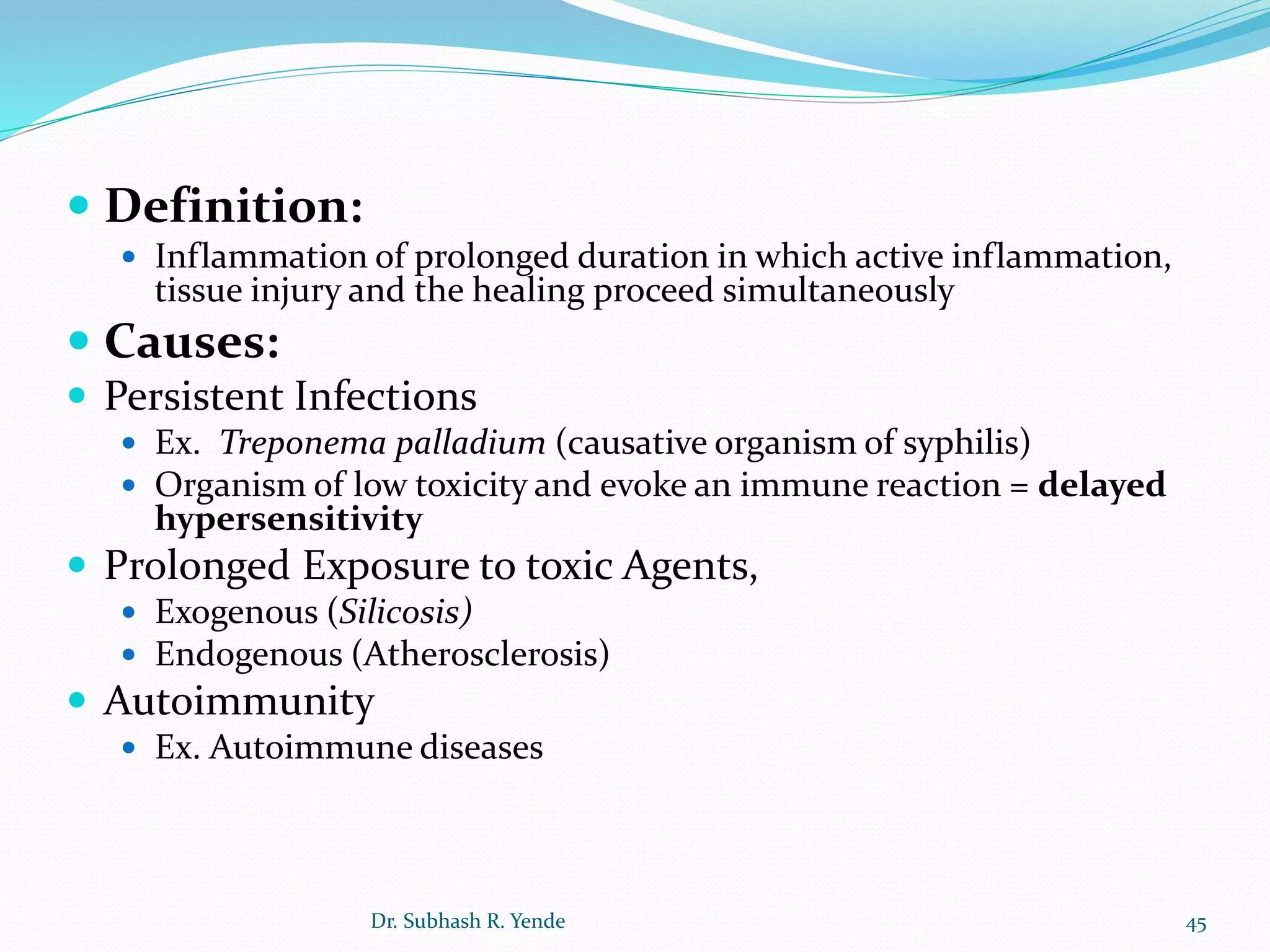 Mechanism of inflammation | PPT