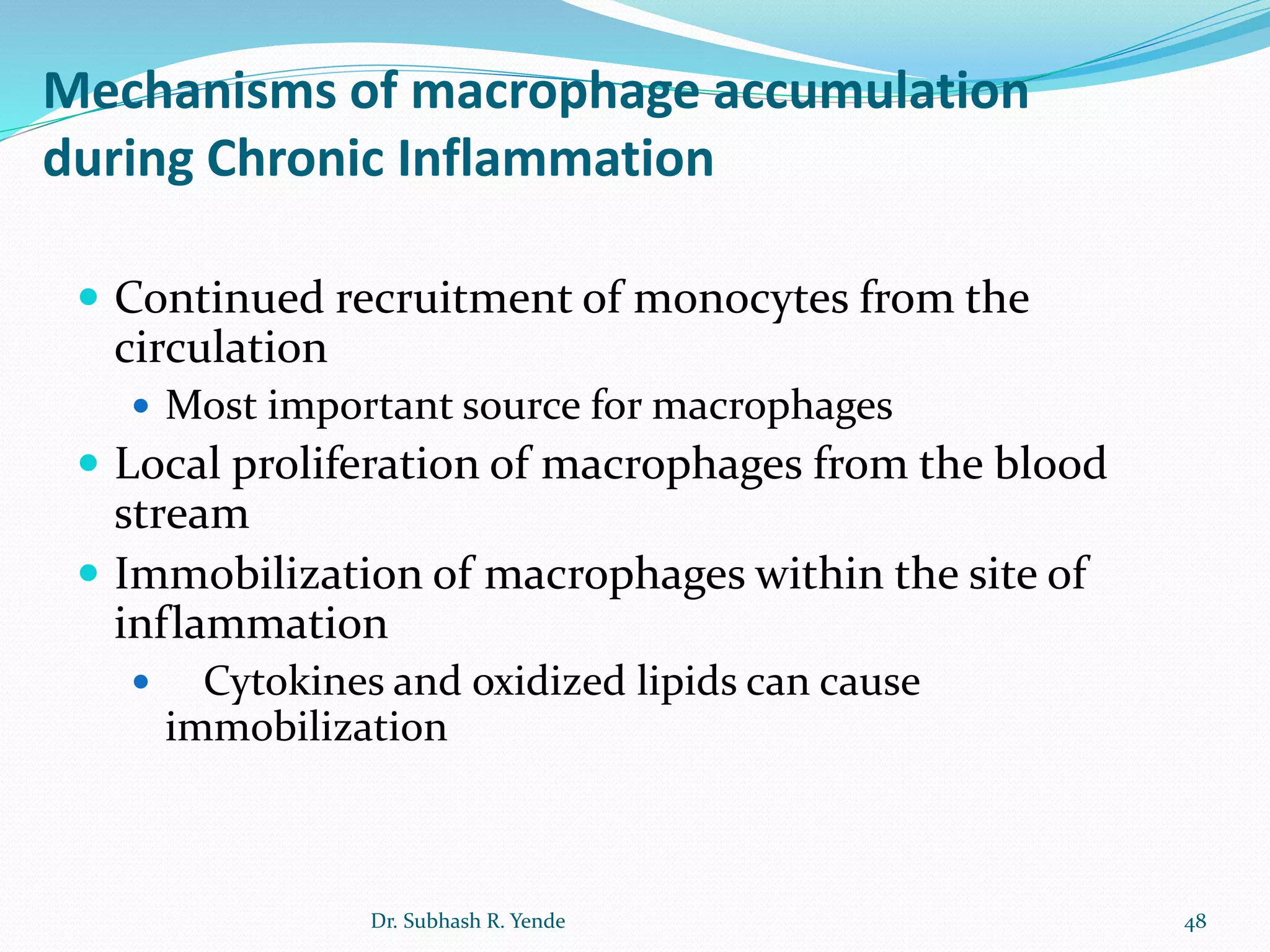 Mechanism of inflammation | PPT