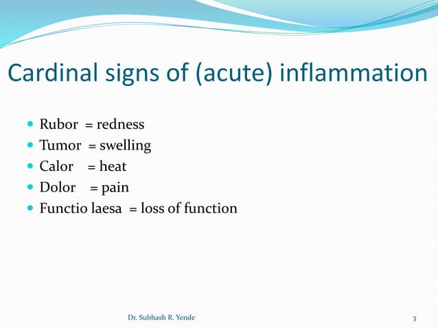 Mechanism of inflammation | PPT