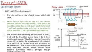 Semiconductor laser by Subhashree behera | PPTX