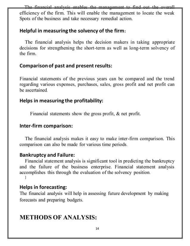 Ratio Analysis project | DOCX | Business Accounting & Finance | Business