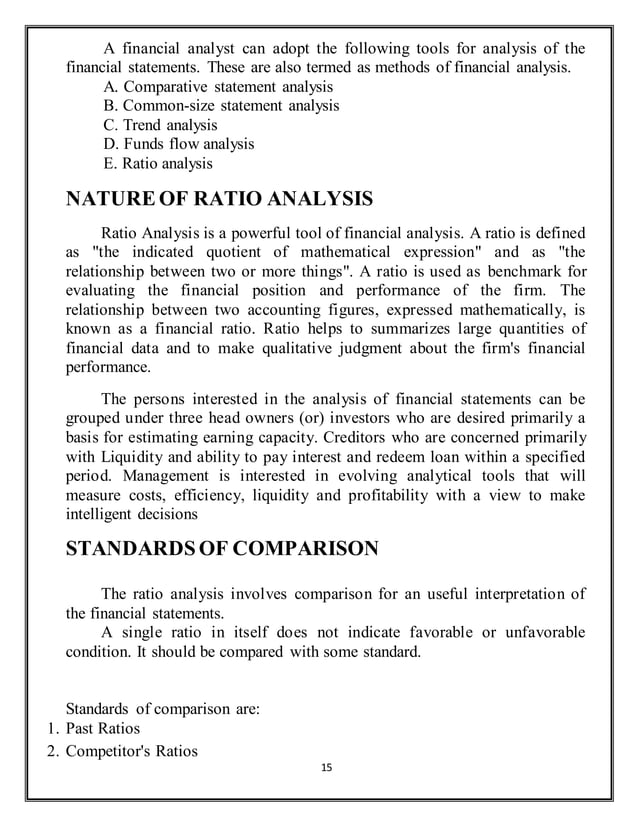 Ratio Analysis project | DOCX | Business Accounting & Finance | Business