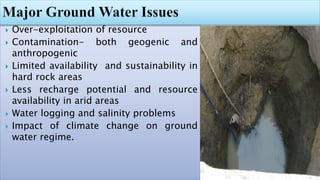 GROUNDWATER QUALITY:- PROBLEMS CHALLENGES, & MANAGEMENT PROSPECTS IN ...