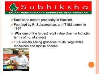 Subhiksha | PPTX