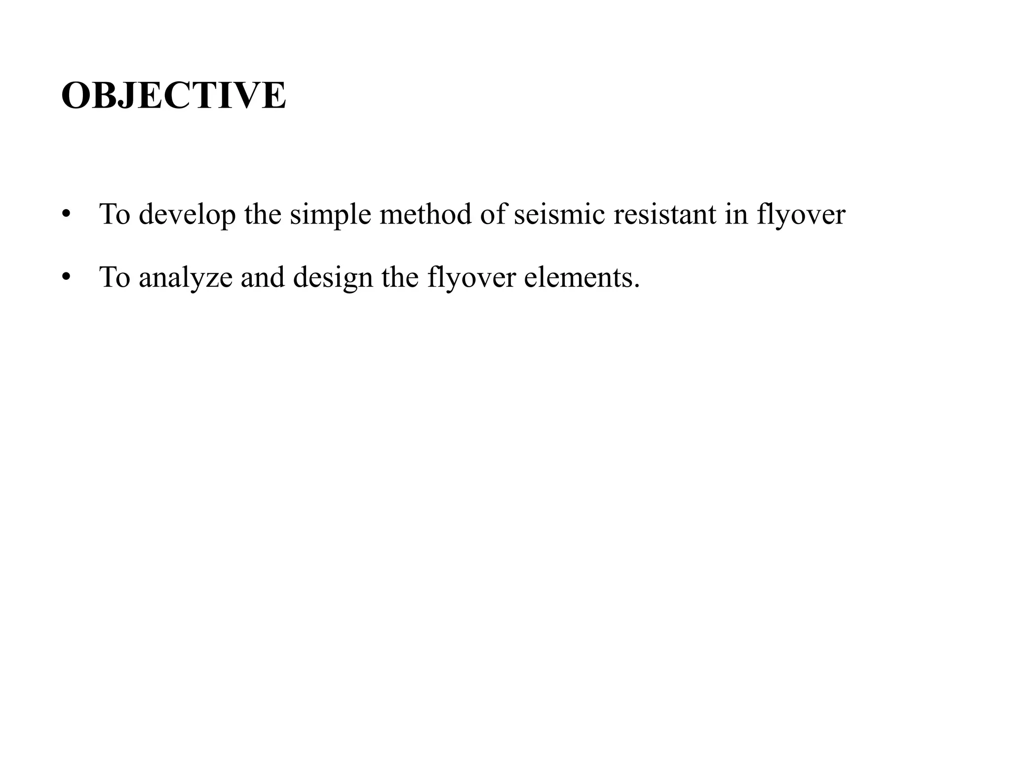 Design of flyover elements | PPTX
