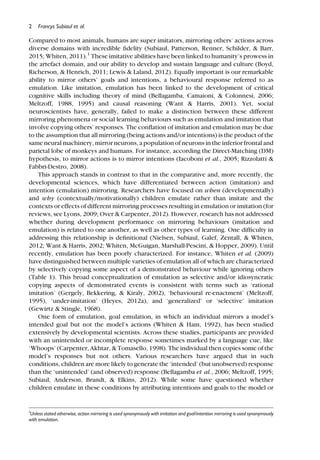 The cognitive structure of goal emulation during the preschool years. | PDF