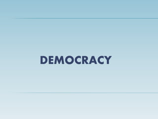 DEMOCRACY | PPT