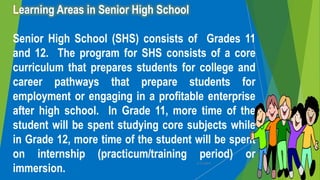 Learning Areas-K to 12 (K-SHS) | PPTX
