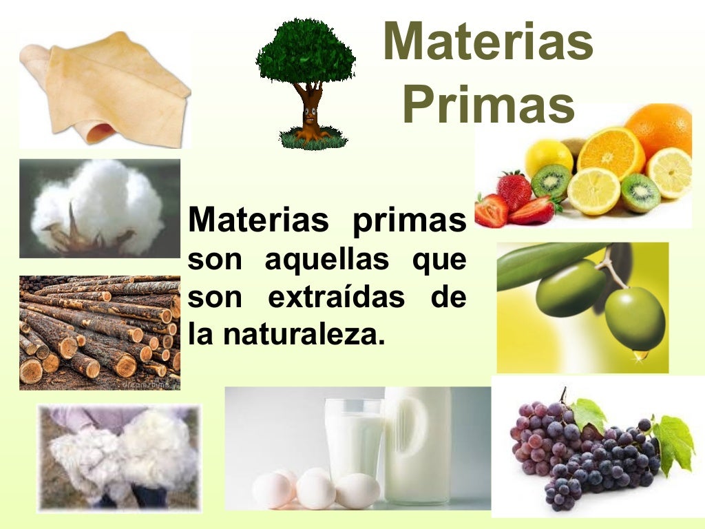 Subir de materias primas y prouctos elaborados