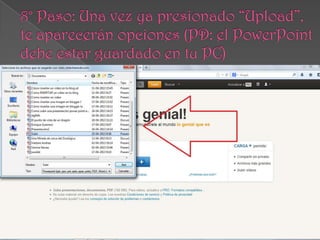 Subir ppt | PPT