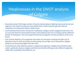 COLGATE | PPTX | Oral care | Personal Care