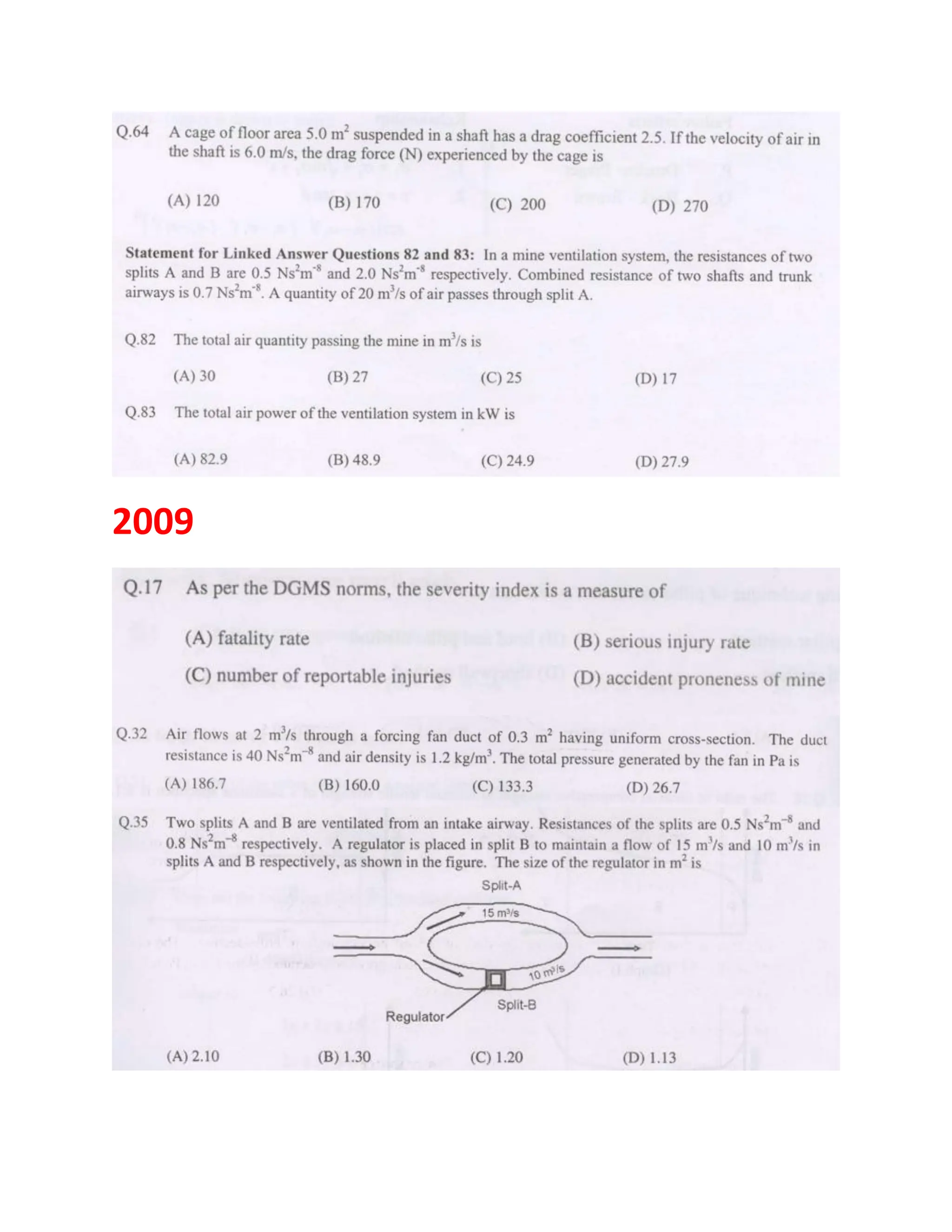 Subject-7 Mine Ventilation GATE Questions.pdf