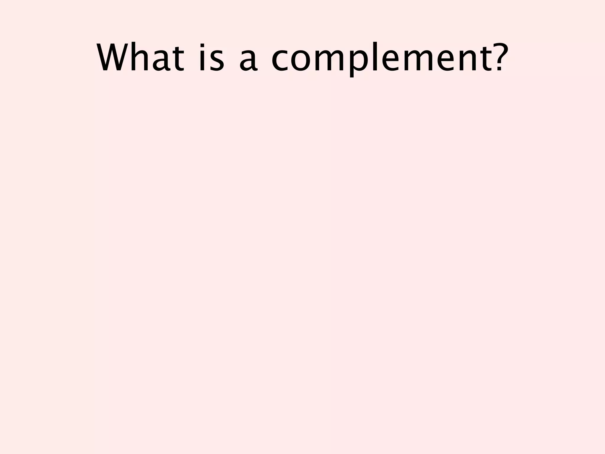Subject And Object Complement Key 5784