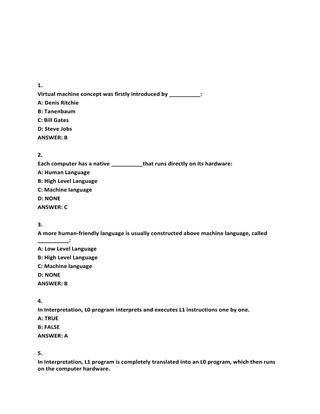 Computer Assembly MCQ | PDF | Programming Languages | Computing