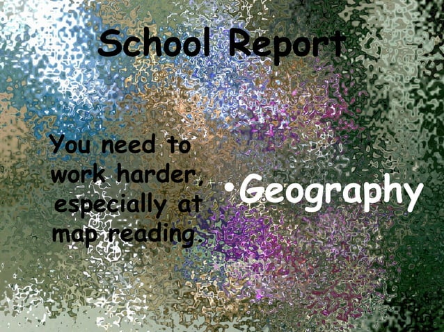 Subject school report | PPT