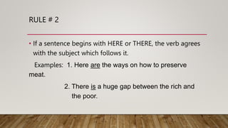 SUBJECT-VERB-AGREEMENT.pptx12345656556256529563 | PPTX