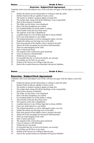 Subject-Verb-Agreement-Rules Grade 10.doc