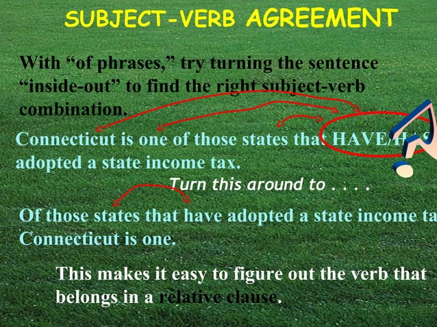 Subject verb agreement | PPT