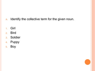 Subject verb agreement | PPTX
