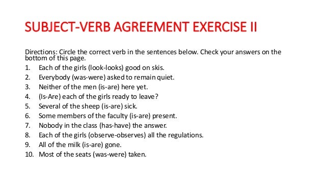 Subject Verb Agreement Exercises With Answers For Class 9 Online Degrees subject-verb-agreement-exercises-with-answers-for-class-9-online-degrees
