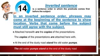 Subject-Verb Agreement | PPTX