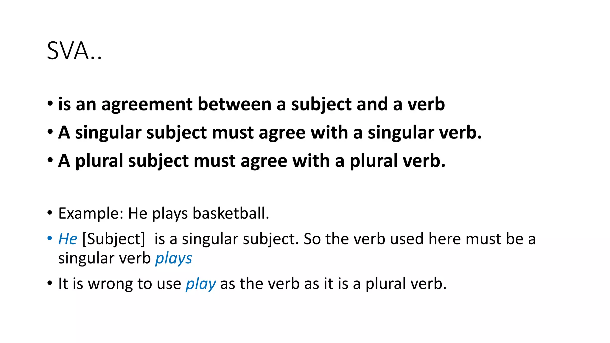 SUBJECT-VERB AGREEMENT.pptx