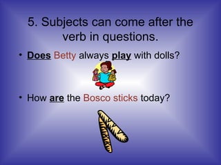 Subject-Verb Agreement (Elementary level) | PPT