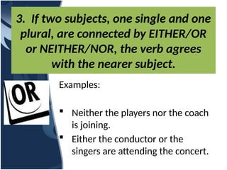 Subject-Verb Agreement.pptx......................... | PPT