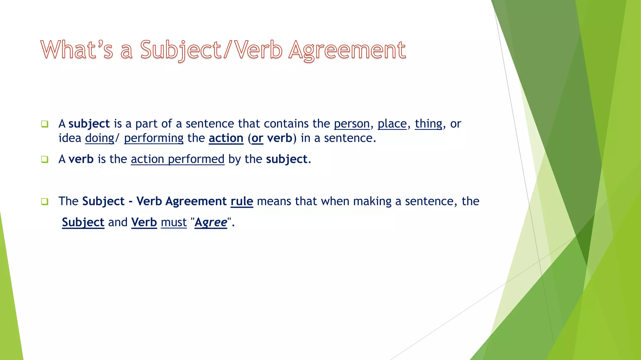 Subject-Verb Agreement - St Joseph School.pptx