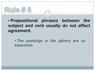 Subject-Verb Agreement | PPT