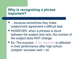 Subject verb agreement notes 1 | PPT