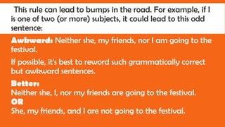 Subject-verb agreement- ENGLISH 10 4th Q | PPT
