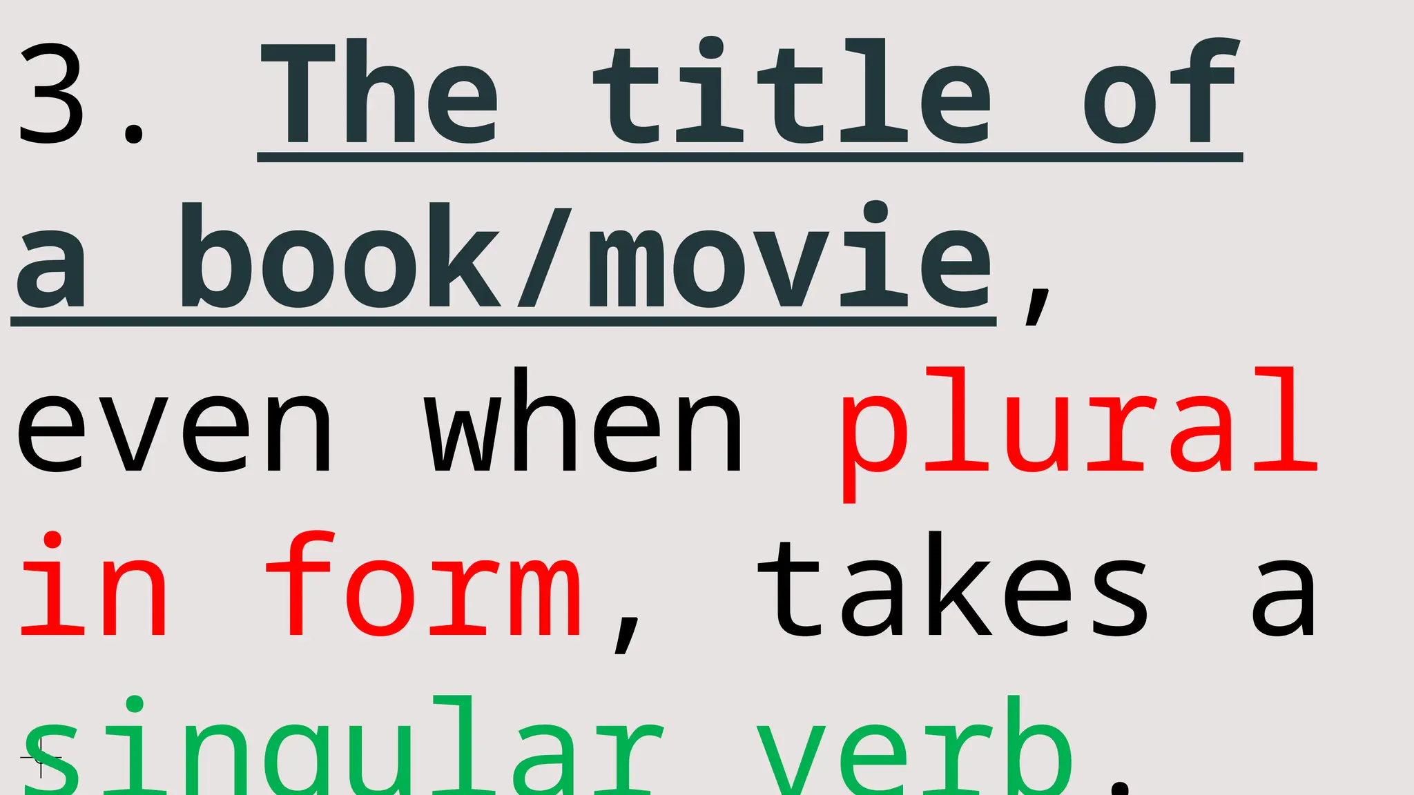 Power Point Presentation on SUBJECT-VERB AGREEMENT Rule #1-3.pptx