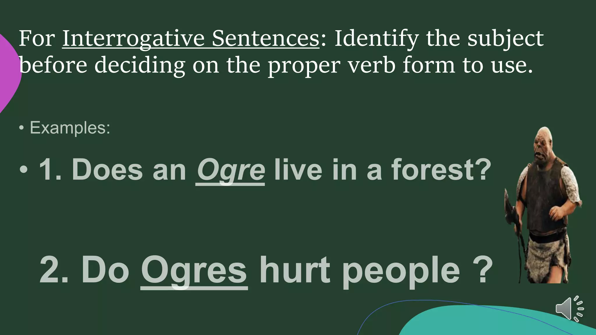 Subject verb agreement rule 4 | PPTX