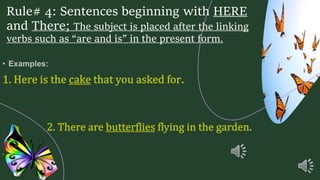 Subject verb agreement rule 4 | PPTX