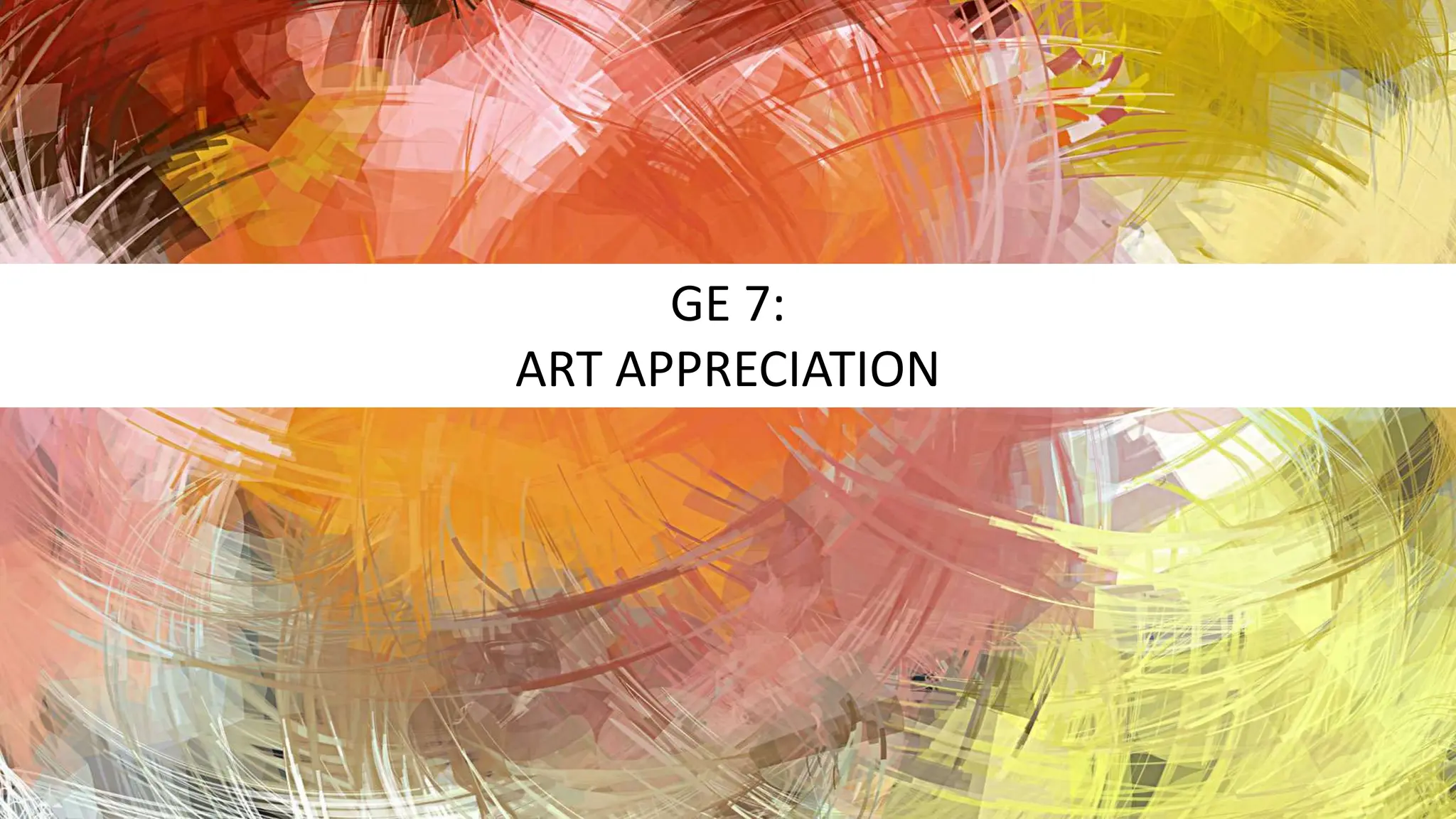 Art Appreciation: Subject and Content ; Kinds and Sources of Subjects ...